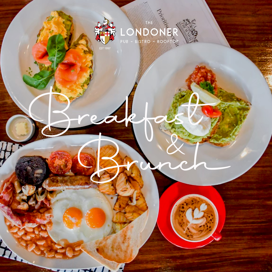 Breakfast at The Londoner ALL DAY EVERY DAY! - The Londoner